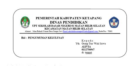 Amplop Kelulusan Pdf