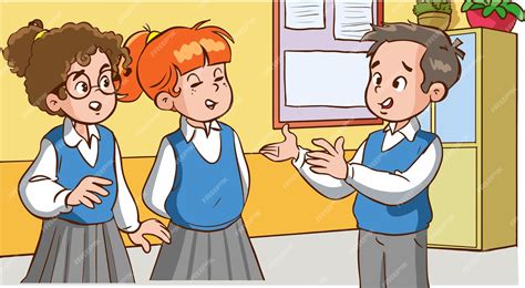 Talking In Class Cartoon