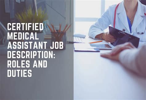 What Does A Certified Medical Assistant Do 2024 Updated