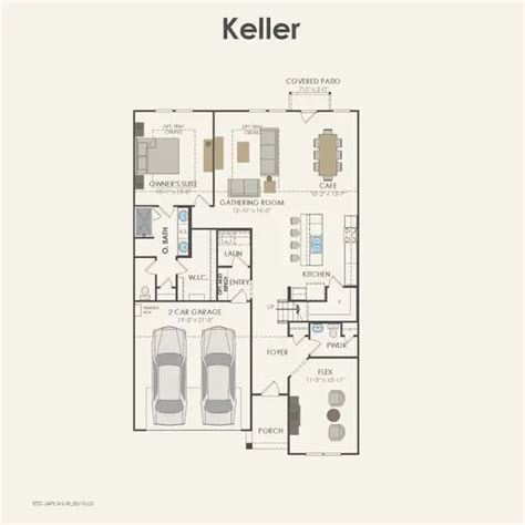 Keller 11721 Canopy Trl Justin Tx 76247 New Construction Plan