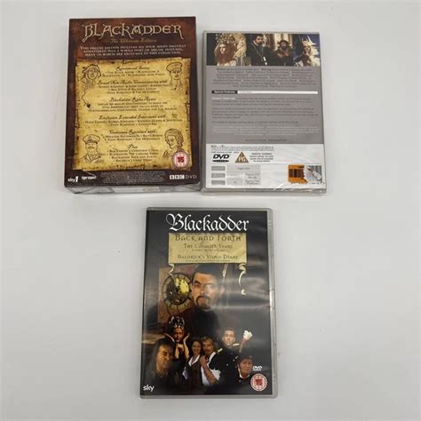 Blackadder The Complete Collection Christmas Carol Back And Forth Dvd New Sealed Eur 1996