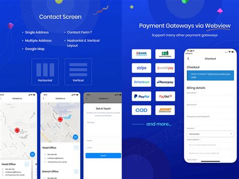 a multipurpose flutter app android ios for wordpress and woocommerce