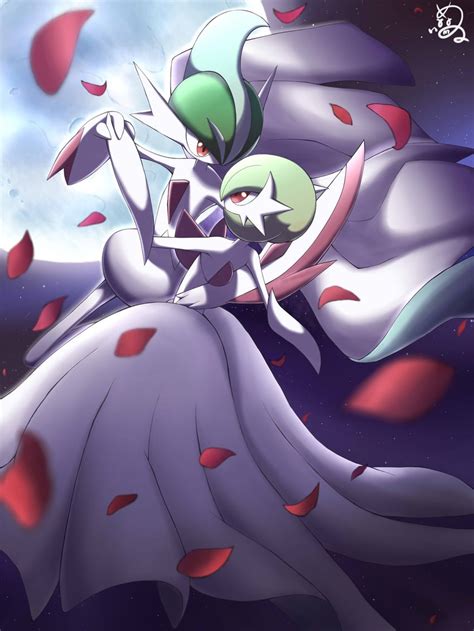 Gardevoir Mega Gardevoir Gallade And Mega Gallade Pokemon Drawn By