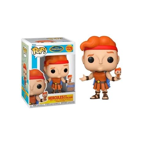 Funko POP Hércules con su figura Hércules Disney