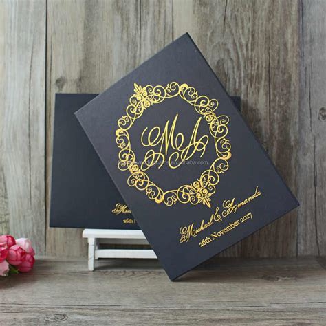 Chic Customized Passport Boarding Pass Wedding Invitations