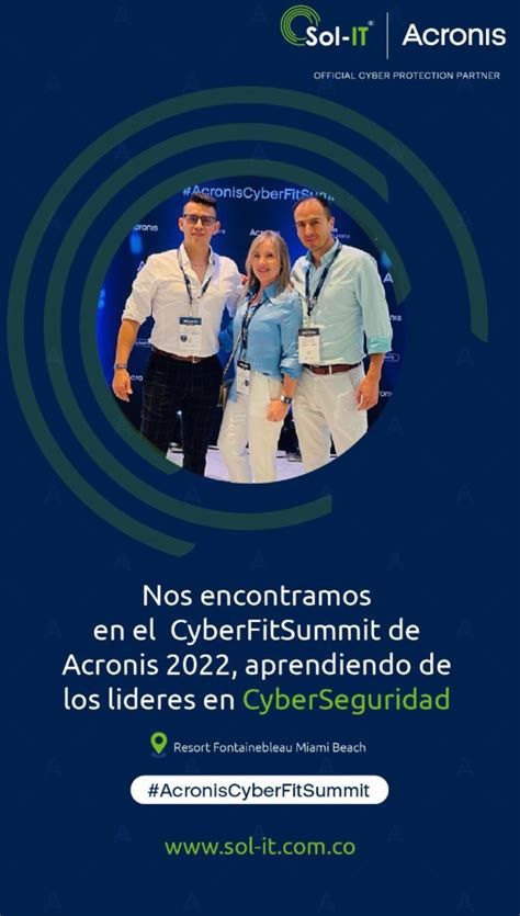 Acroniscyberfitsummit2022 Expertosgenerandoconfianza Dameris Causil