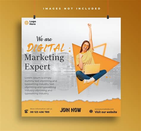 Premium Psd Psd Creative Concept Digital Marketing Agency And Social