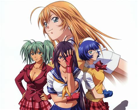 Ikki Tousen P High Quality Coolwallpapers Me
