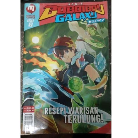 Jual Komik Boboiboy Galaxy Musim 2 Isu 6 Shopee Indonesia