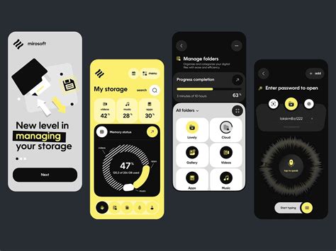 Cloud Storage Mobile App By Yev Ledenov