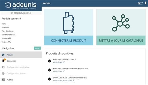 Capteur Lorawan Tic Adeunis Rg2i