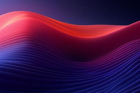 Abstract Tech Waves Desktop Background Image Beautiful Desktop