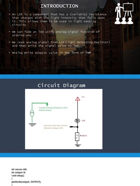 Fade Led Using Arduino Pdf Analogue Electronics Electrical