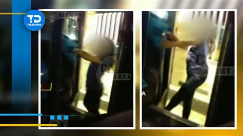 Iztapalapa Microbús De Ruta 14 Circula Con Niña Colgada En La Puerta