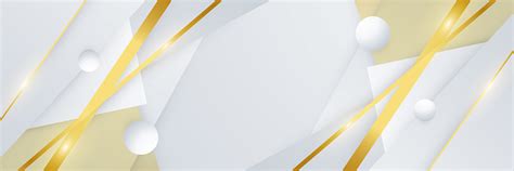 추상 흰색과 금색 선 배너 배경 추상적인 기하학적 모양 화이트 골드 배경과 빛과 그림자 3d가 프리젠 테이션 디자인을 위해