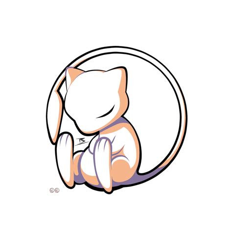 Sleepy Mew By Sarkenthehedgehog On Deviantart