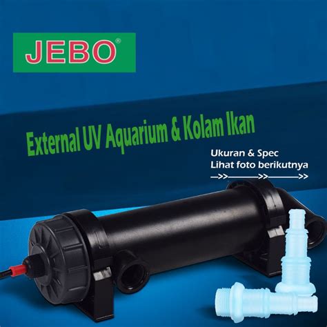 Jual Jebo UV-H Series H7 H9 H11 H18 H36 Eksternal Lampu UV aquarium ...
