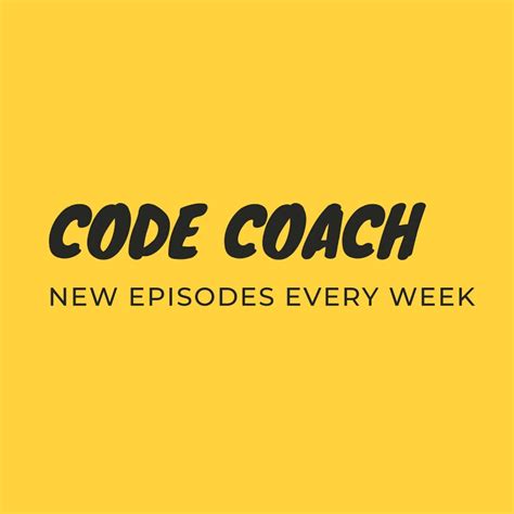 Code Coach Youtube