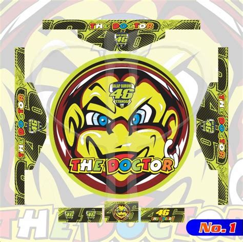 Stiker Sangkar Murai No 1234 The Doctor 46 Lazada Indonesia