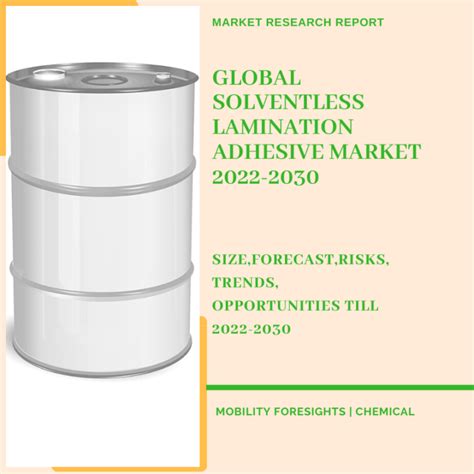 Global Solventless Lamination Adhesive Market 2022 2030 January 2024