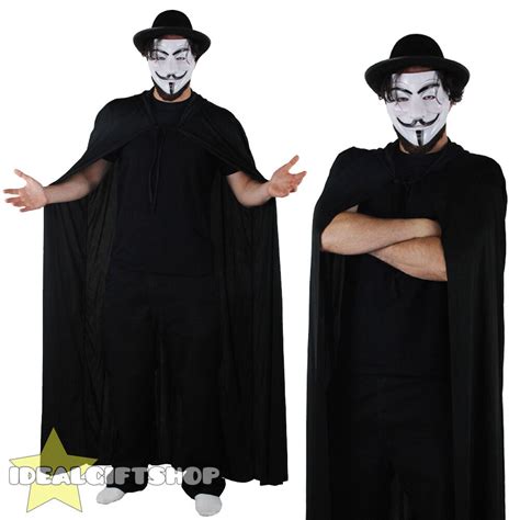 Anonymous One Fancy Dress Costume Mask Protest Hacker Halloween Guy