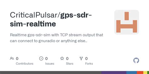 GitHub CriticalPulsar Gps Sdr Sim Realtime Realtime Gps Sdr Sim With