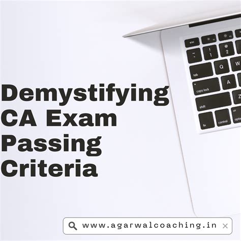 Crossing The Threshold Understanding The Passing Criteria For Ca Exams