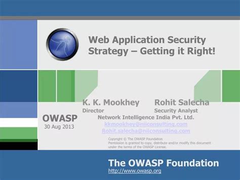 Ppt Web Application Security Strategy Getting It Right Powerpoint