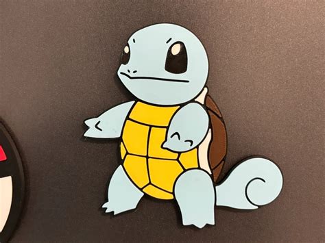 宝可梦 Pokemon 杰尼龟 Squirtle 冰箱贴 来自 红领巾 Makerworld