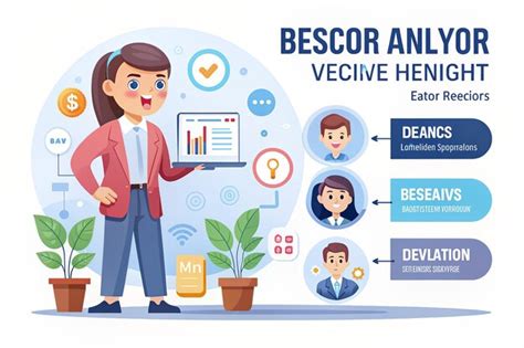Behavior Analyst Vector Flat Style Insight Premium Ai Generated Image
