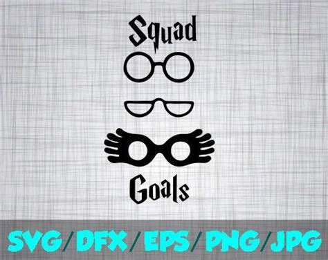 Luna Lovegood Glasses Svg Free Marihukubun