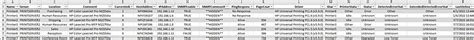 get printer configuration and status information from one or multiple