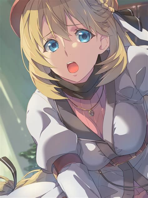 Agnès Claudel Eiyuu Densetsu Kuro No Kiseki Mobile Wallpaper By