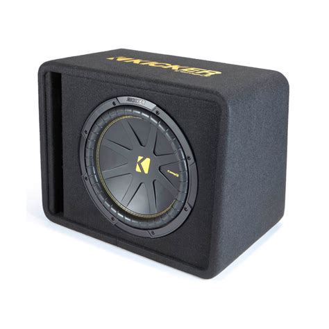 CajÓn Porteado Kicker Doble Bobina 2 Ohm Con Subwoofer Comp 12″ 600w