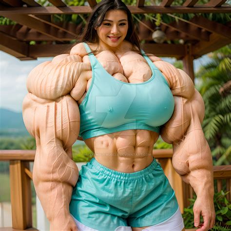 For Sale Super Swole Asian Girl By Maxfemalemuscle On Deviantart
