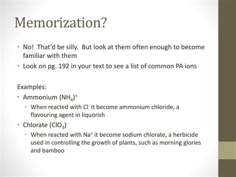 Ppt Polyatomic Ions Powerpoint Presentation Free Download Id 2880162