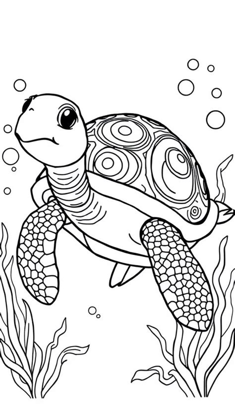 12 Free Printable Turtle Coloring Pages For Fun And Creativity
