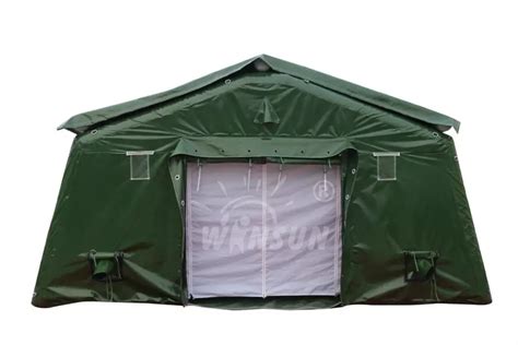 Inflatable Rapid Deployment Military Tent For Emergency Shelter