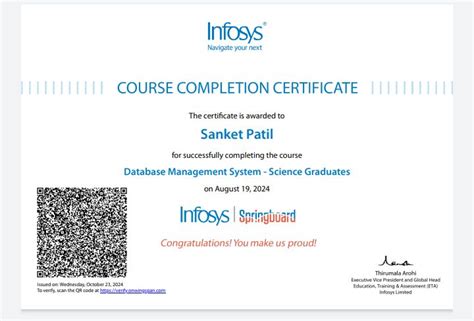 Databasemanagement Infosysspringboard Onlinelearning