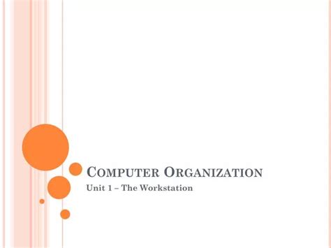 PPT Computer Organization PowerPoint Presentation Free Download ID