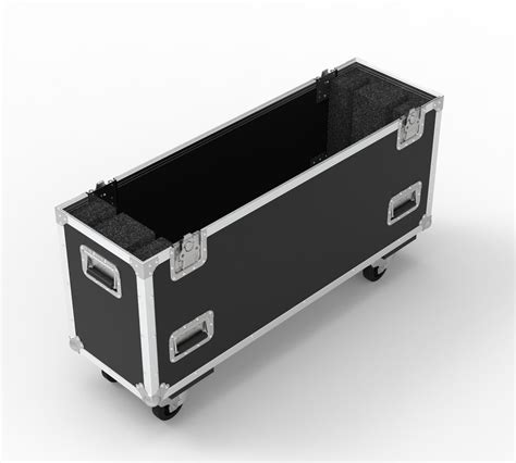 Dual 55 Inch Custom Screen Flight Case Ak Flight Case Industries Llc Dubai Saudi Arabia