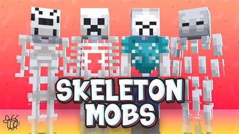 Skeleton Mobs By Blu Shutter Bug Minecraft Skin Pack Minecraft