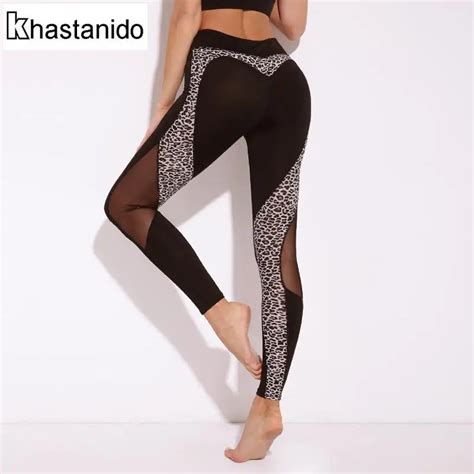 Buy Khastanido New Sexy Leopard Patchwork High Waist