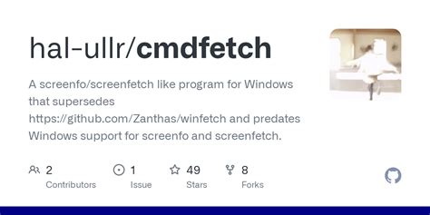 Github Hal Ullrcmdfetch A Screenfoscreenfetch Like Program For