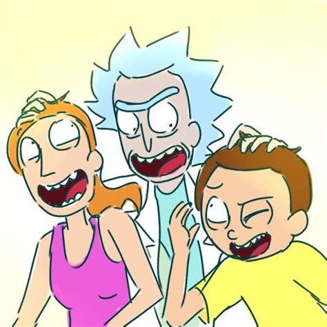 Rabble Rabble Rabble Rabble Rick And Morty Characters Rick And