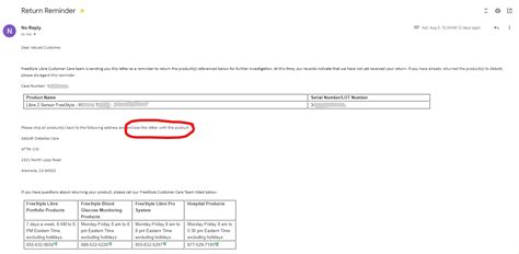 Sensor Returns R Freestylelibre