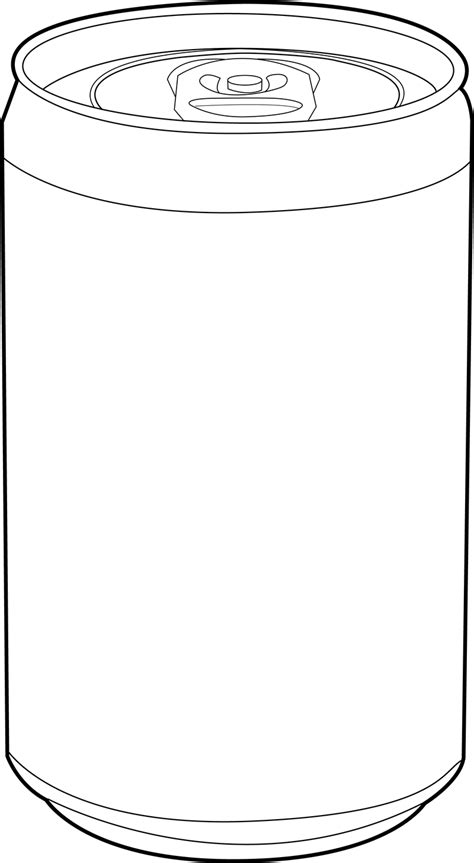 Soda Can Art Template Soda Can Template Vectorscan Templates Wonkaa