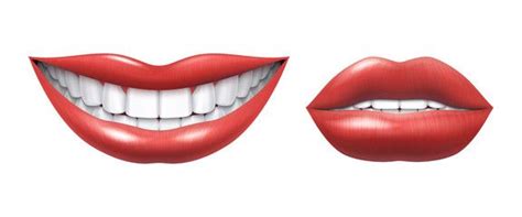 Conceito de arte pop representado pelo ícone de boca feminina Vetor Premium