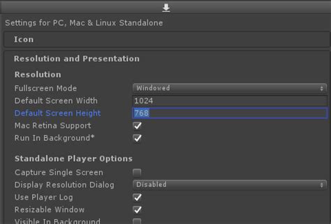Unity发布windows程序Fullscreen Mode设置为Windowed可运行总是全屏 新一代的开山怪 博客园