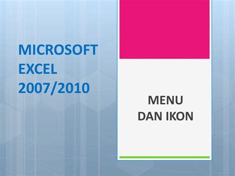 PPT MICROSOFT EXCEL PowerPoint Presentation Free Download ID